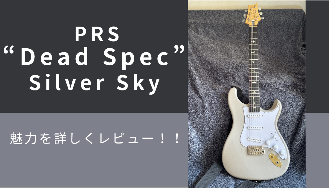PRS Dead Spec Silver Sky 買ってしまったので魅力を詳しくレビューしてみたい。 | モノクロの足跡🐾